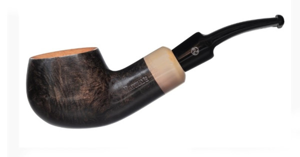 A Rattray’s The Bull Grey Light Top 144 apple formájú briar pipa 9mm-es ...
