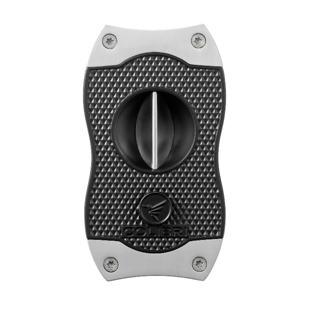 Colibri Diamond V-Cut, nemesacél pengéjű ék szivarvágó 23mm - fekete és ...